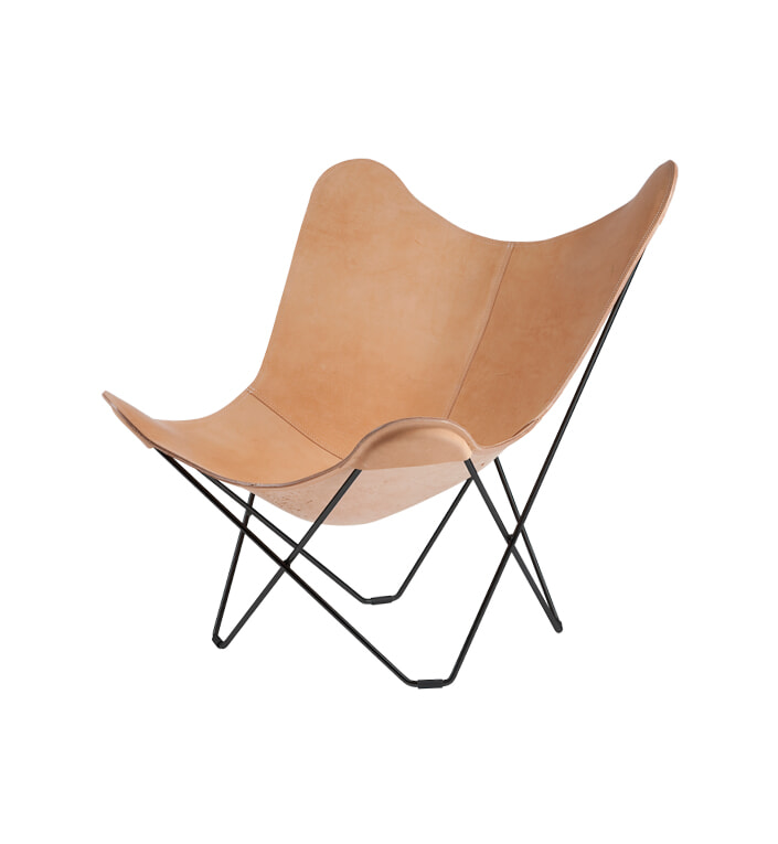 Butterfly stol, Pampa Mariposa - Cuero