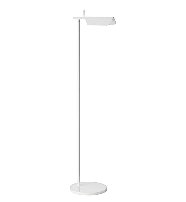 Tab F LED - Hvid gulvlampe - Flos scandinavia