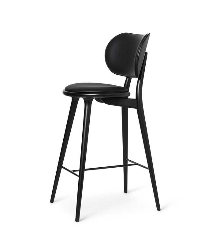 High Stool Backrest H69 Barstol - Mater - Space Copenhagen